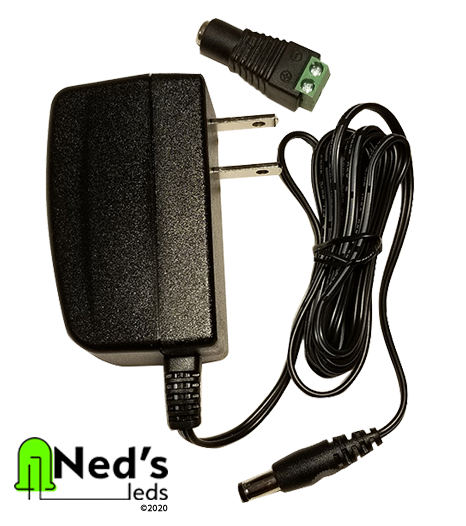 LED Power Pack 12v 1A | Ned's Leds - LED Pin Spotlights, Haunted House ...