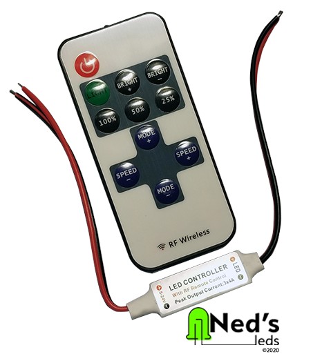 LED Effects Controller with Remote | Ned's Leds - LED Pin Spotlights ...